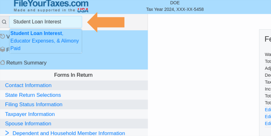 How to deduct student loan interest – FileYourTaxes.com